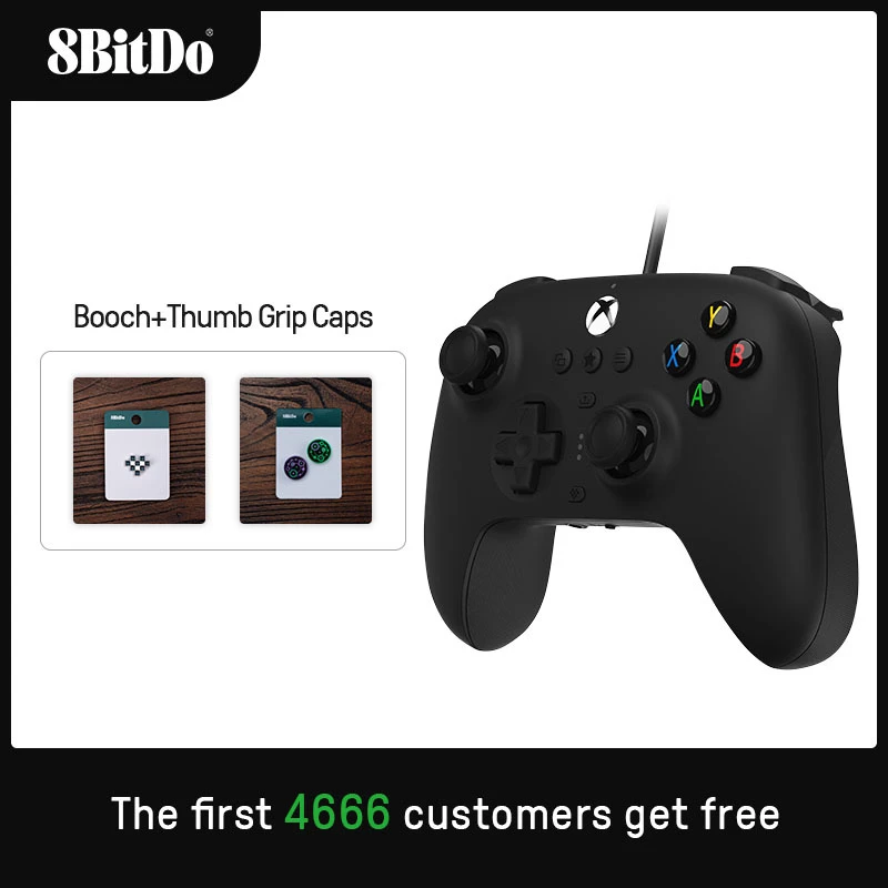 8bitdo - Ultimate Wired Controller For Xbox Series, Series S, X, Xbox ...