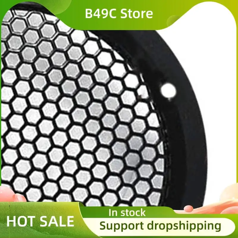 B49C 2X Aluminum Car Tweeter Speaker Grill Cover, 3.5 Inch, Full Metal ...