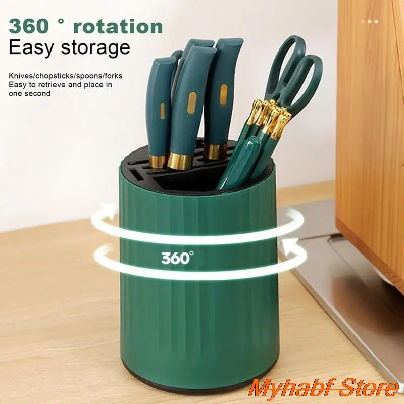 Rotation-Knife-Holder-Stand-Multifunctional-Rotating-Knives-Stand ...