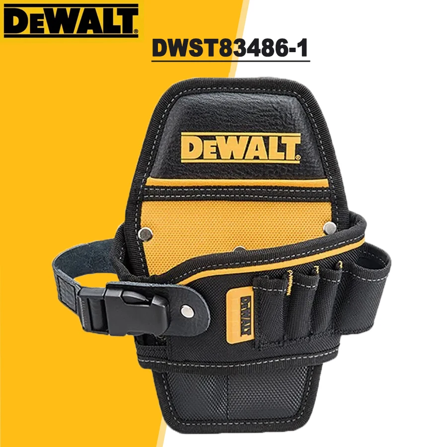 DEWALT-Compact-Drill-Pouch-Designed-to-Sit-on-Belt-6-Pockets-Tool-Bag ...