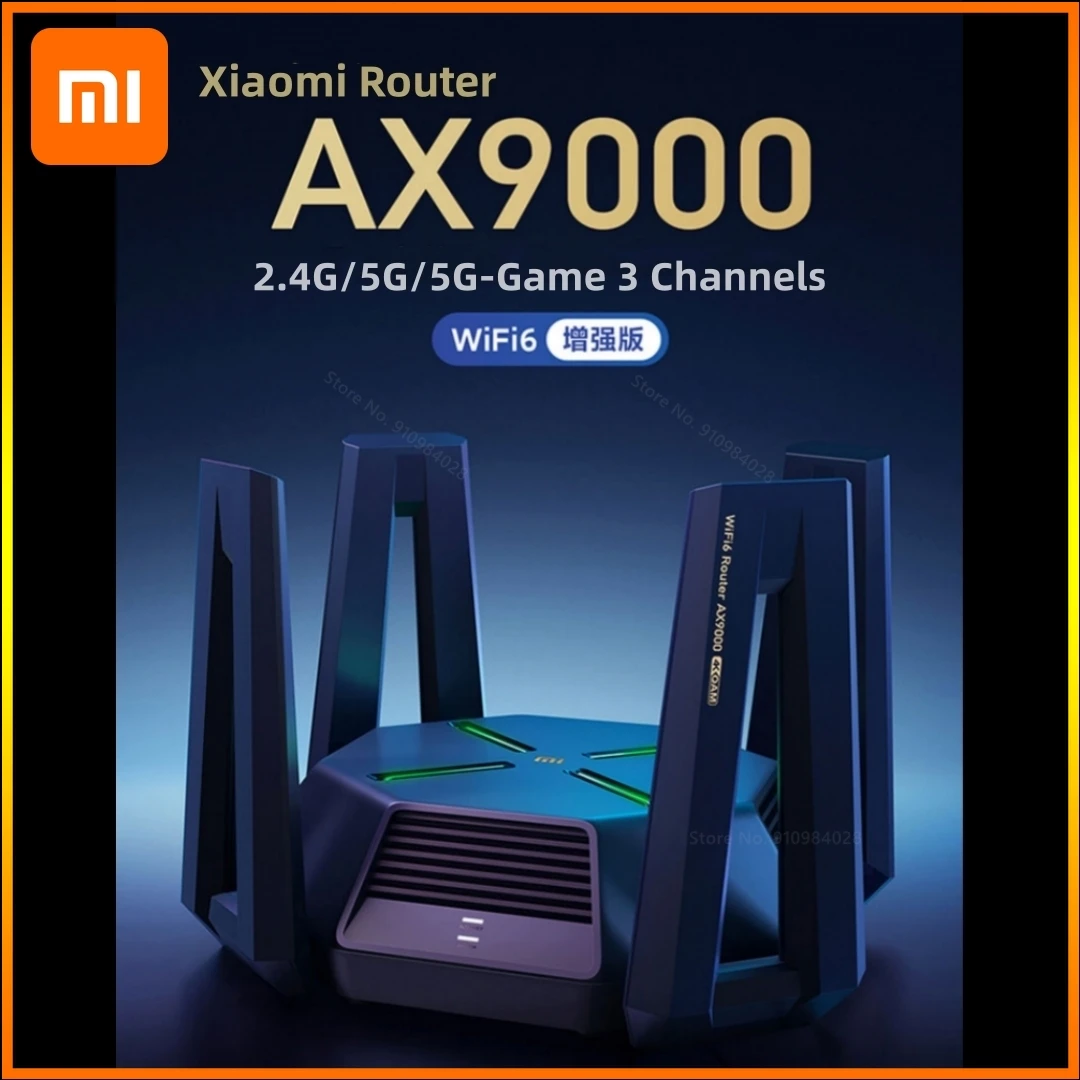 Xiaomi-Router-AX9000-WiFi-6-Enhanced-Version-2-4G-5G-5G-Game-3-Channels ...