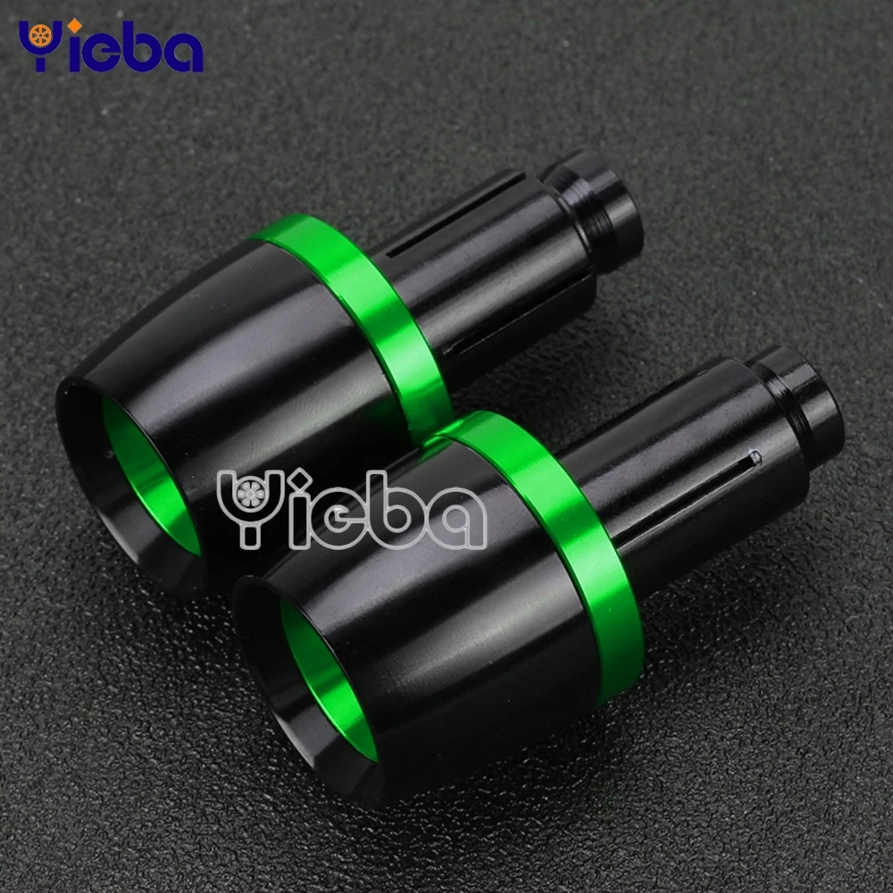 7-8-22mm-Motorcycle-Handlebar-Handle-Bar-Grips-Cap-Ends-FOR-KAWASAKI ...