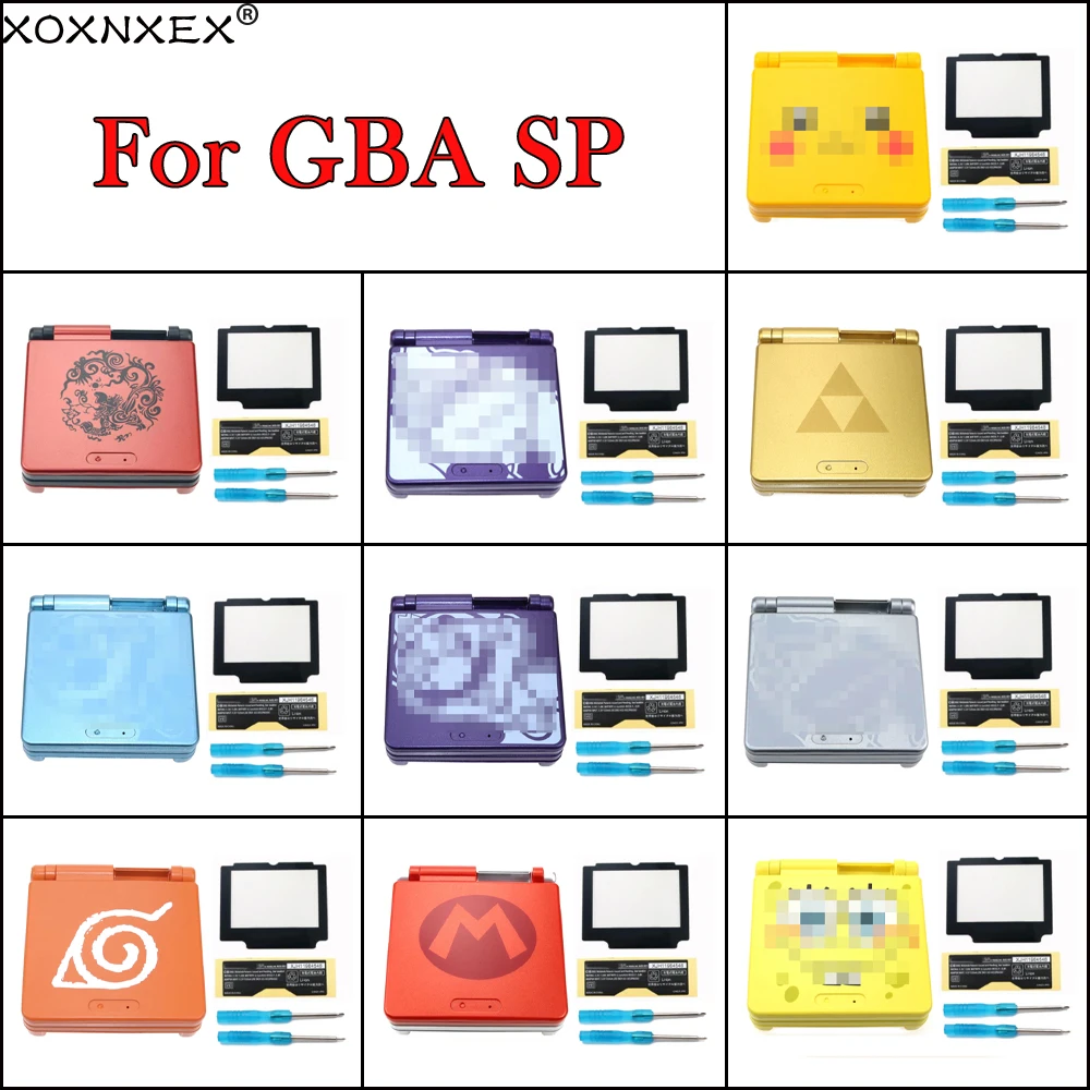 Cartoon-Limited-Edition-Full-Housing-Shell-replacement-for-Nintendo ...