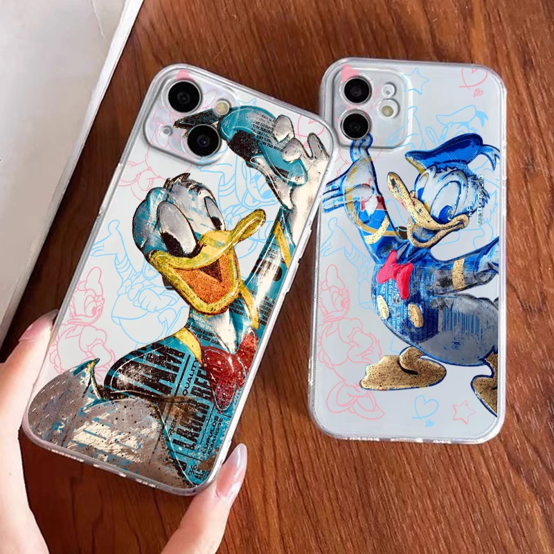 Disney-Cartoon-donald-duck-Phone-Case-For-Apple-iPhone-14-13-12-11-SE ...