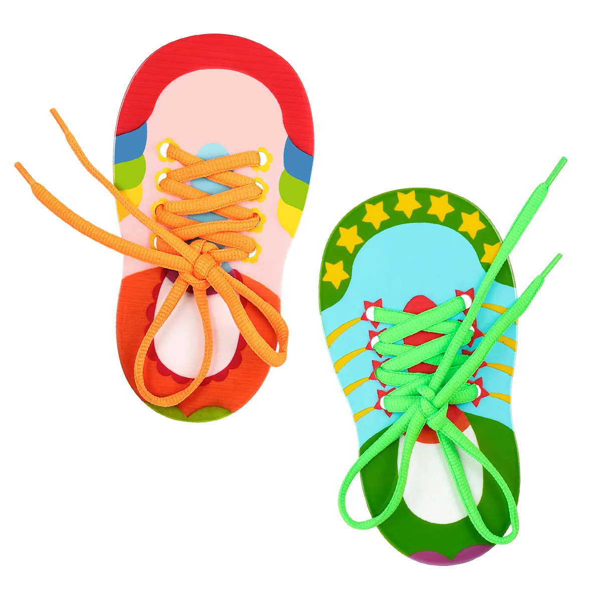 Shoes-Toys-Lacing-Tie-Threading-Shoe-Laces-Kit-Toy-Shoelaces-Practice ...