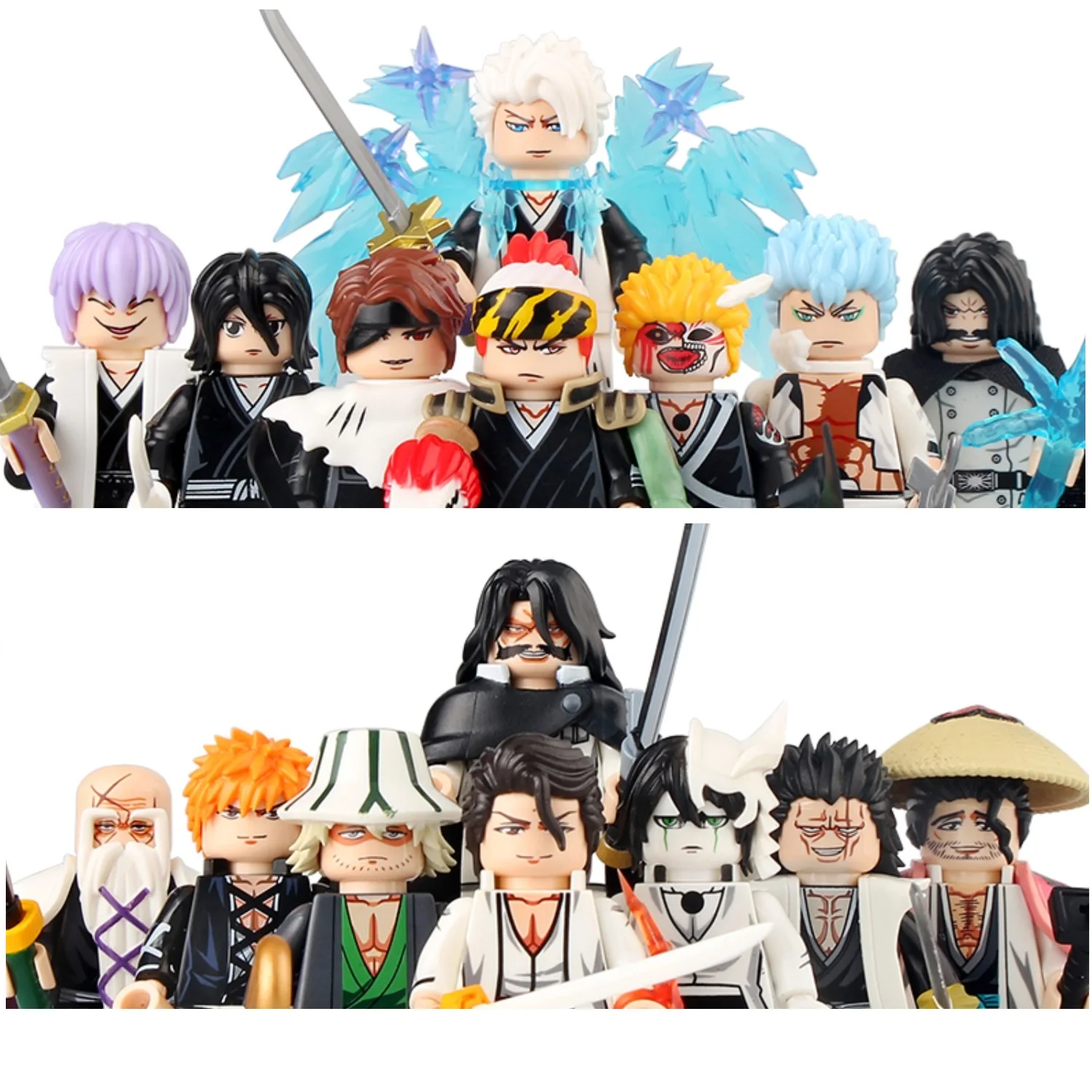 KDL816 KDL824 KDL820 WM6164 Shinigami BLEACH Conjunto Blocos de ...