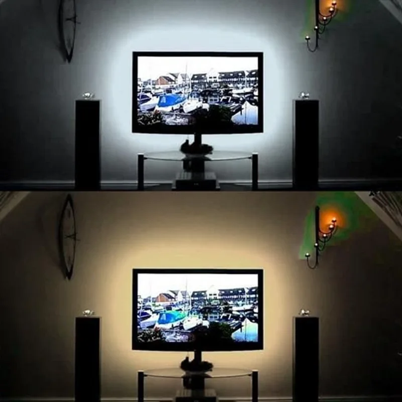 Led Light Strips Behind Tv