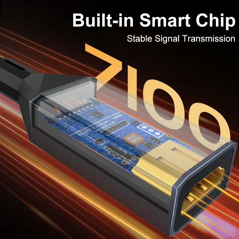 Displayport To ICZI , 4K 60hz DP Male To HDMI Hdmi Adapter