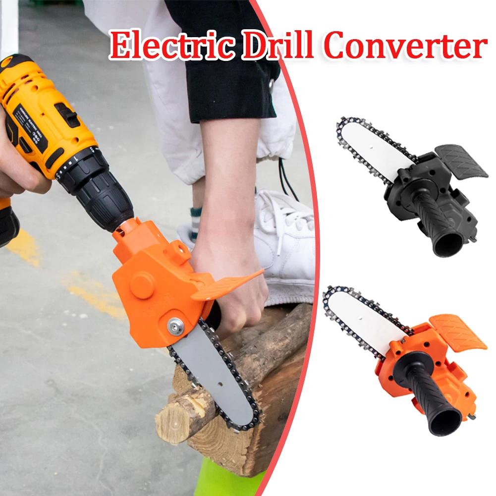 Electric-Chain-Saw-Electric-Drill-Converter-Conversion-Head-Kit ...