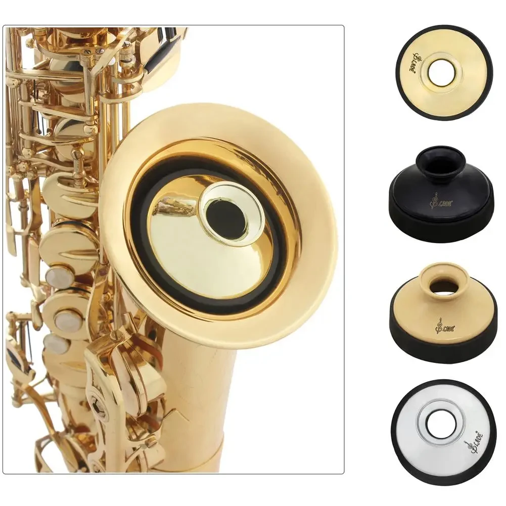 Alto-Saxophone-Silencer-Round-Light-Weight-ABS-Mute-Dampener-Woodwind ...