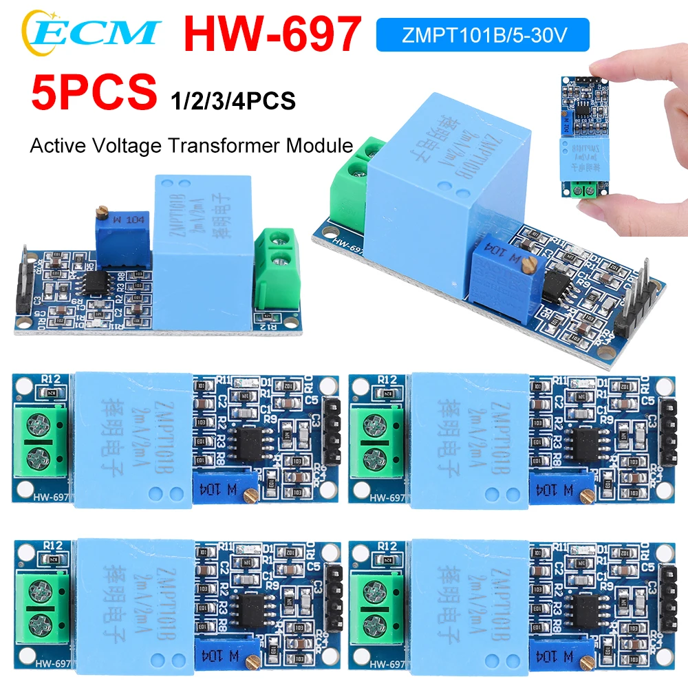 1-5PCS-ZMPT101B-Output-Voltage-Sensor-Signal-Acquisition-Board-Single ...