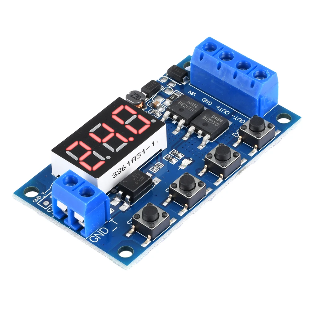 DC5-36V-Dual-MOS-LED-Digital-Time-Delay-Relay-Trigger-Cycle-Timer-Delay ...