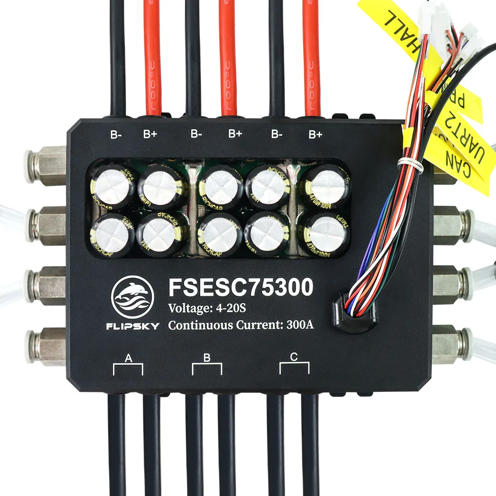 Flipsky-fsesc-75300-84v-alta-corrente-350a-esc-base-em-vesc-com-caixa ...
