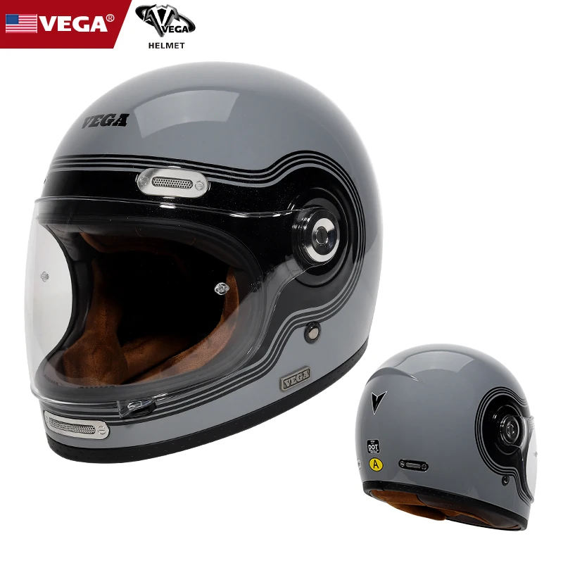 VEGA-Original-Motorcycle-Helmet-Retro-Full-face-helmet-Off-Road-Cascos ...