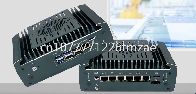 Visual monitoring software routing NAS computer mini industrial host 6 ...