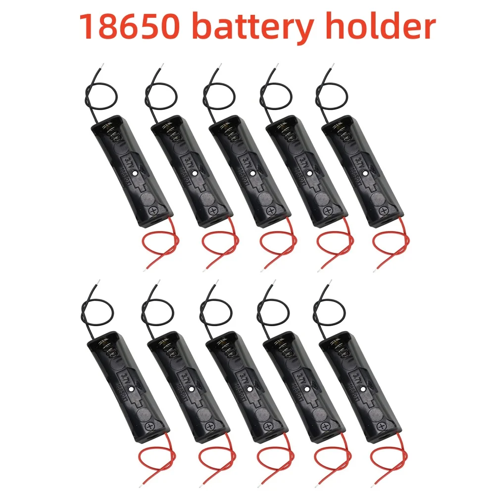 10Piece 18650 Battery Case Power Bank Cases DIY Battery Cell Plastic ...