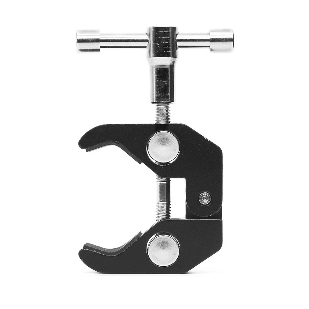 Magic-Arm-Multi-Functional-Ballhead-Clamp-Double-Ball-Adapter-Shoe ...