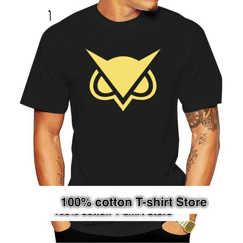 새로운 Vanoss Owl HoudiniLogo 골드 블랙 화이트 텍스처 Vanossgaming 티셔츠 S 5XL ...