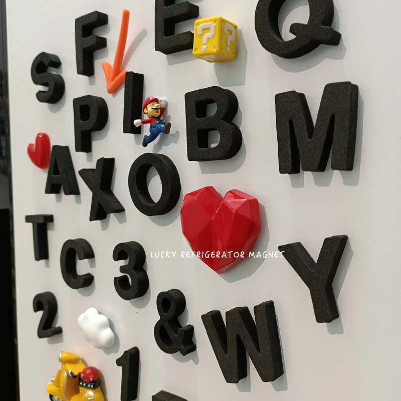 Creative-Letter-Fridge-Fridge-Magnet-Alphabet-Refrigerator-Sticker ...