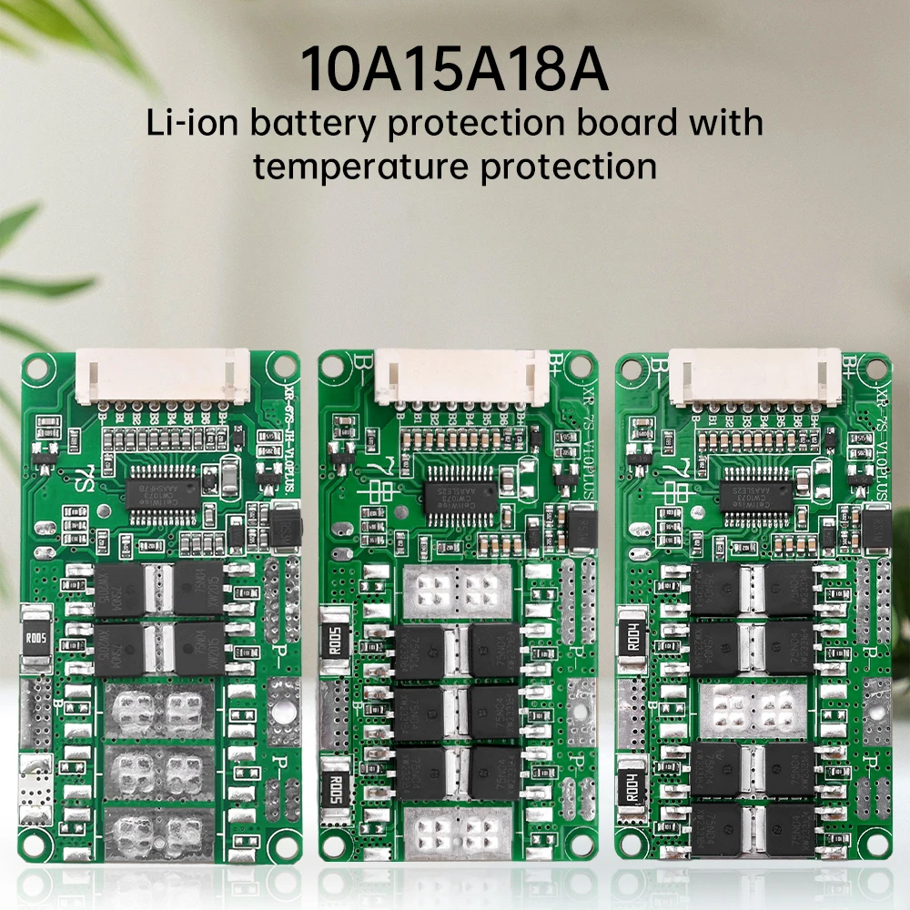 BMS-7S-24V-18650-Battery-Charging-Protection-Board-Lithium-Battery ...