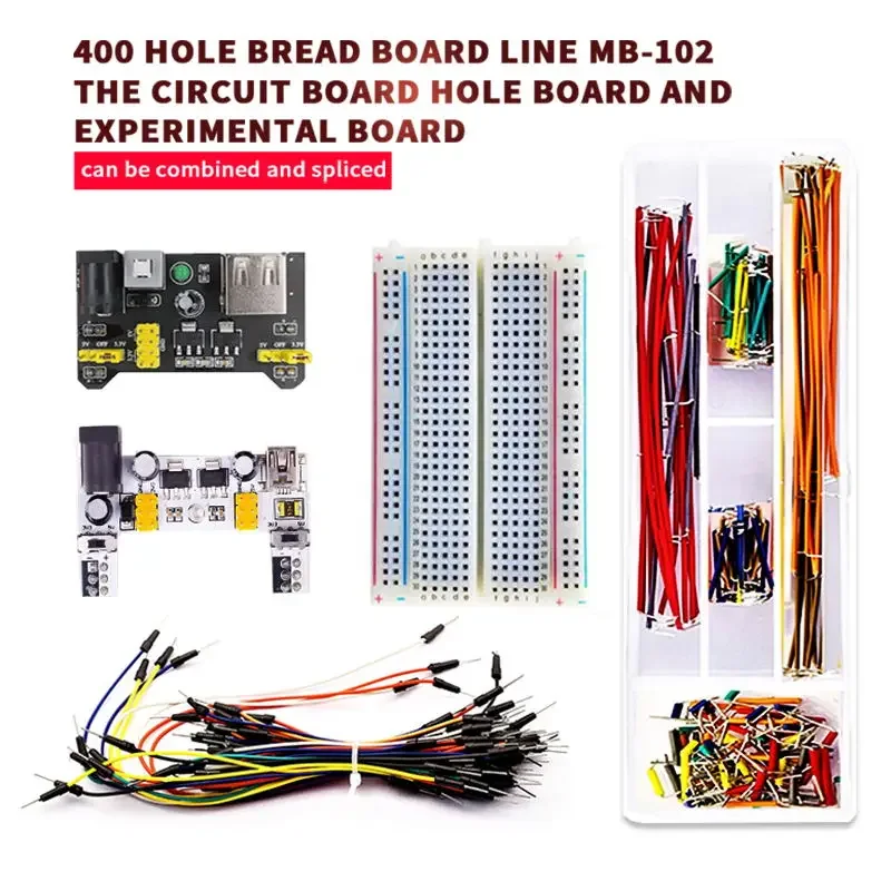 1pcs-Power-Module-Breadboard-Kit-Bread-Board-Wire-Cables-Jumper ...