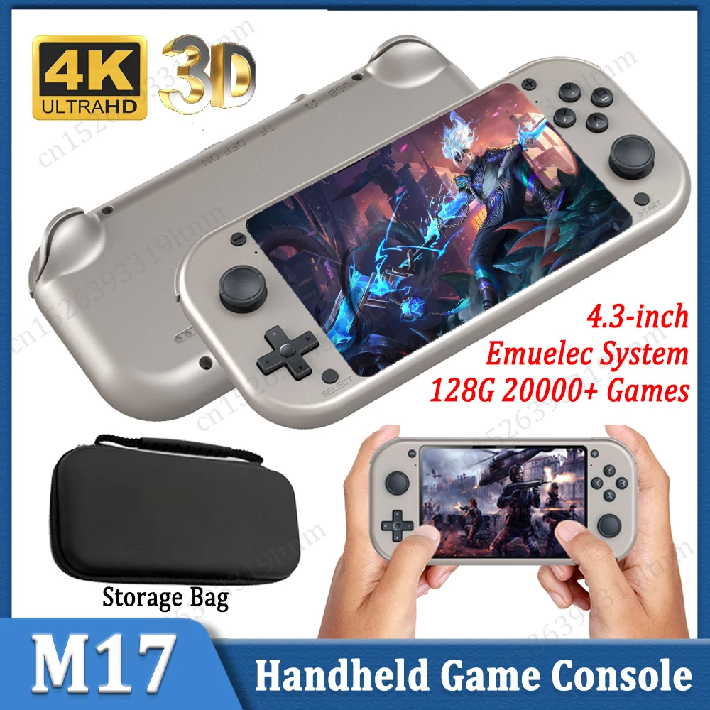 Consola-de-juegos-M17-para-ni-os-videoconsola-port-til-Retro-con ...