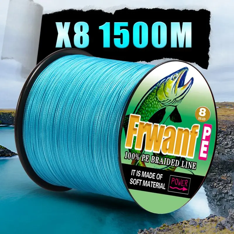 Frwanf-PE-Braided-Fishing-Line-Multifilament-Fishing-Cord-Strong-8 ...