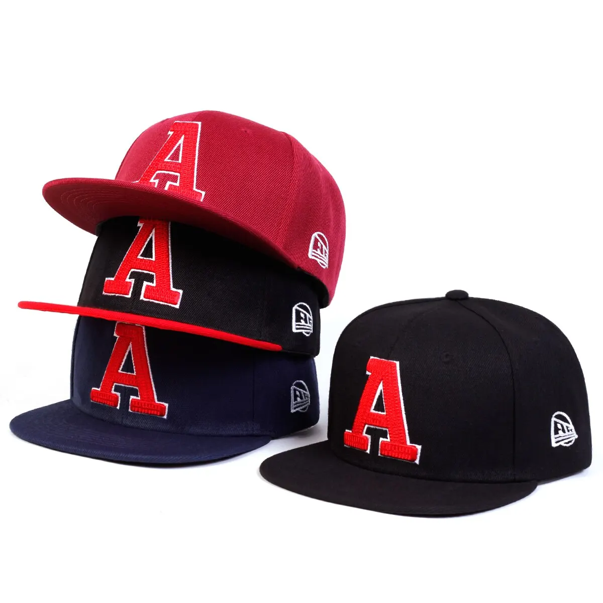 Unisex-A-Letter-Embroidery-Hip-hop-Hats-Outdoor-Adjustable-Casual ...