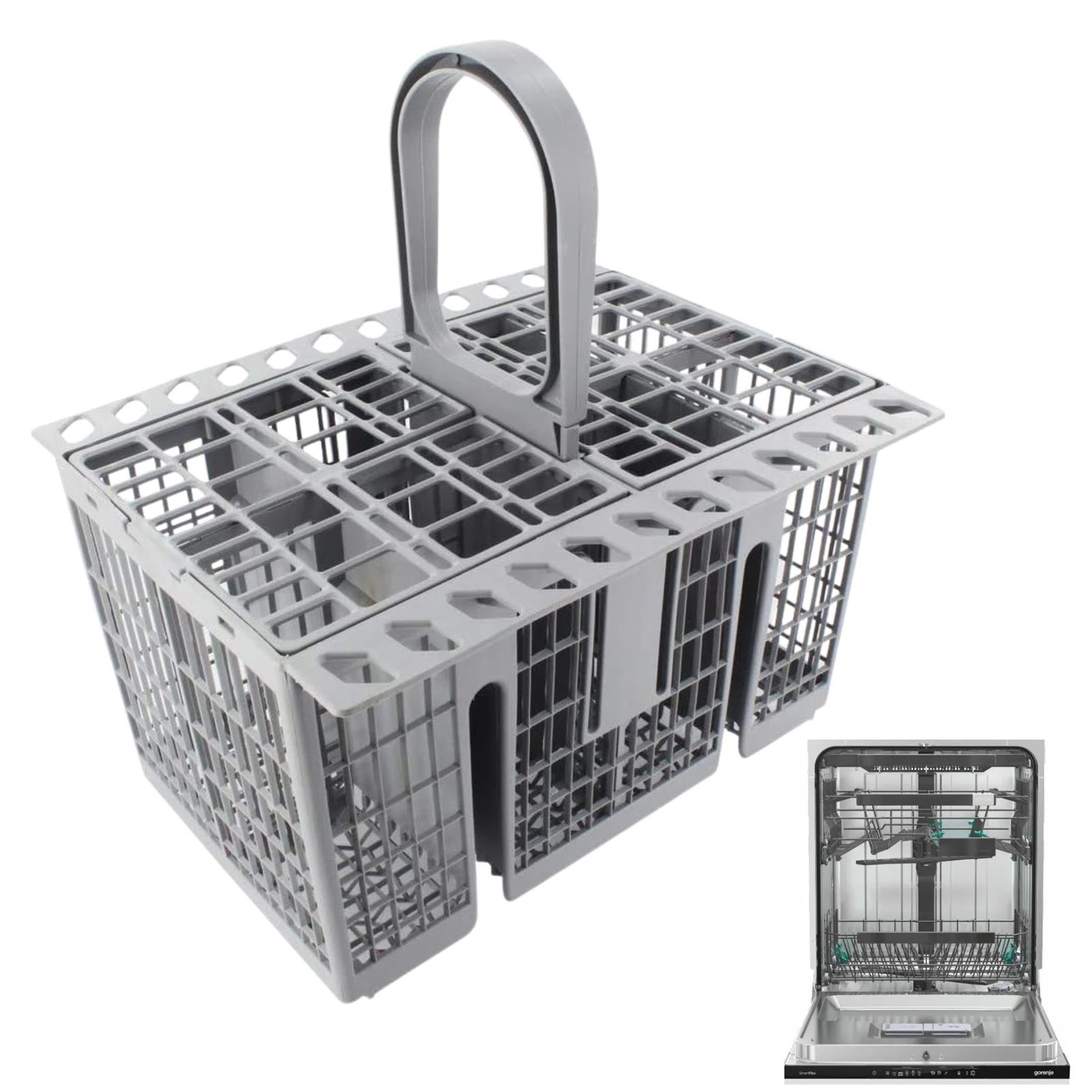 Dishwasher Cutlery Basket Heat-Resistant Universal Dishwasher Basket ...