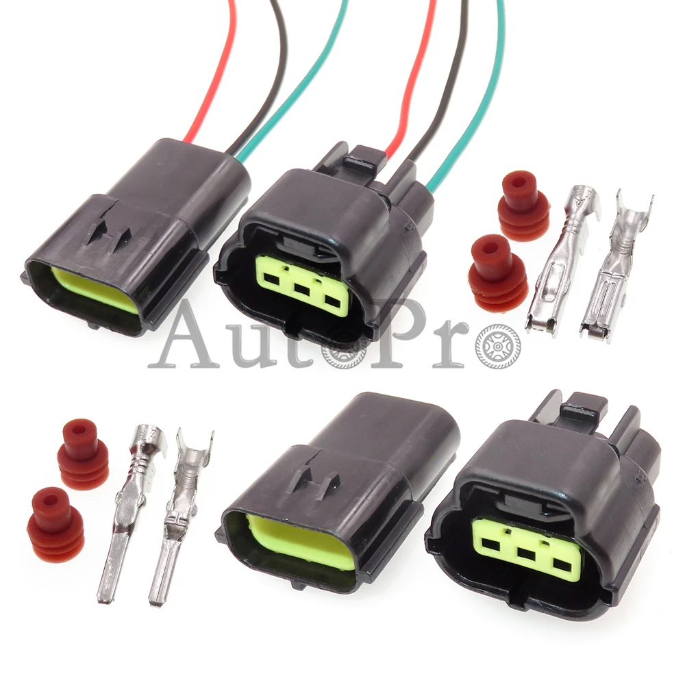 1 Set 3 Hole 174357 2 368523 1 174359 2 Car Sealed Connector Automotive ...