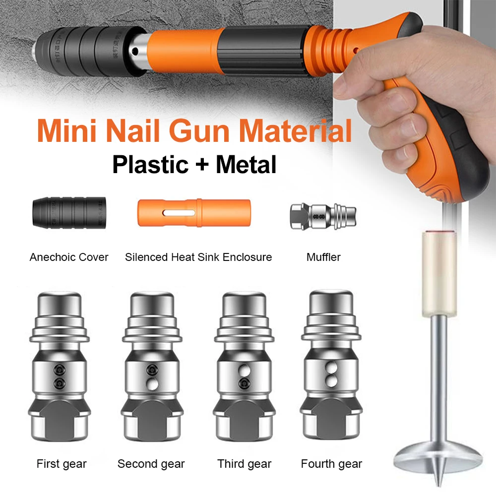Mini-Nail-Gun-Pneumatic-Brad-Nailer-with-40-Nails-Tool-Wall-Fastening ...