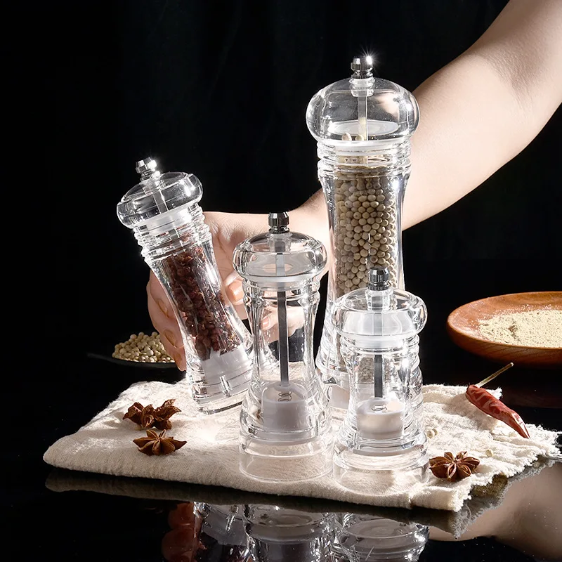 Transparent-Pepper-Grinder-with-Base-Salt-and-Pepper-Grinders-Spice ...