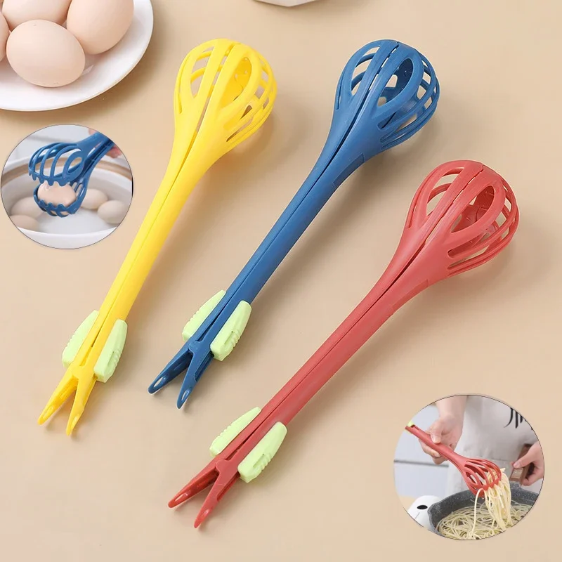 Multifunctional-Egg-Beater-Egg-Milk-Whisk-Pasta-Tongs-Food-Clips-Mixer ...
