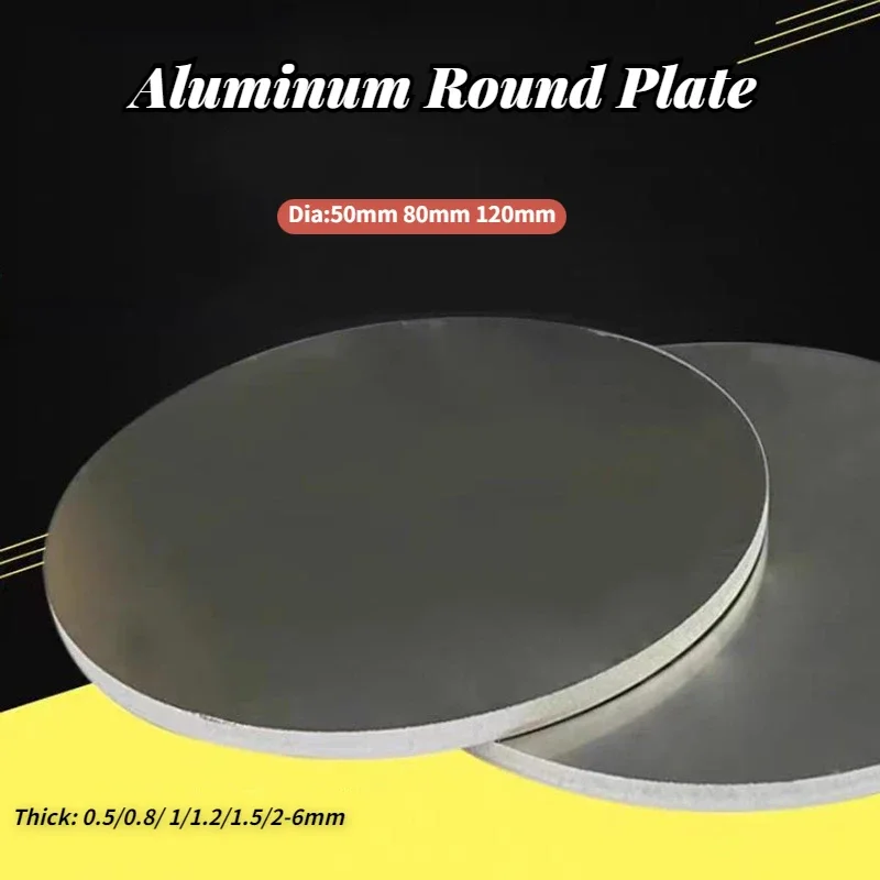 1Pcs Aluminum Round Plate Disc Aluminum Round Plate Round Disk Dia 50mm ...