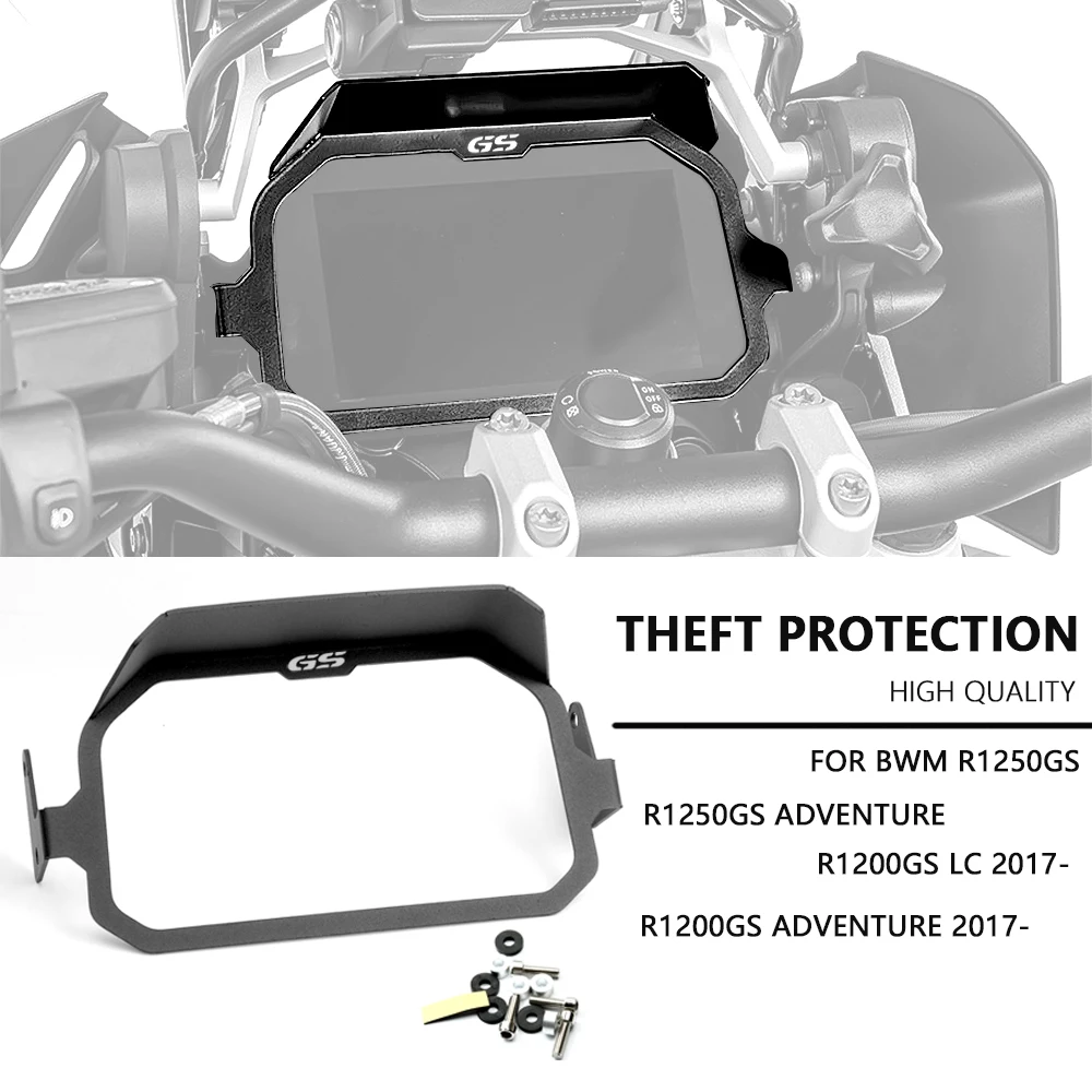 R1250GS ADV Motorcycle TFT Anti-theft Frame Cover Screen Protector ...