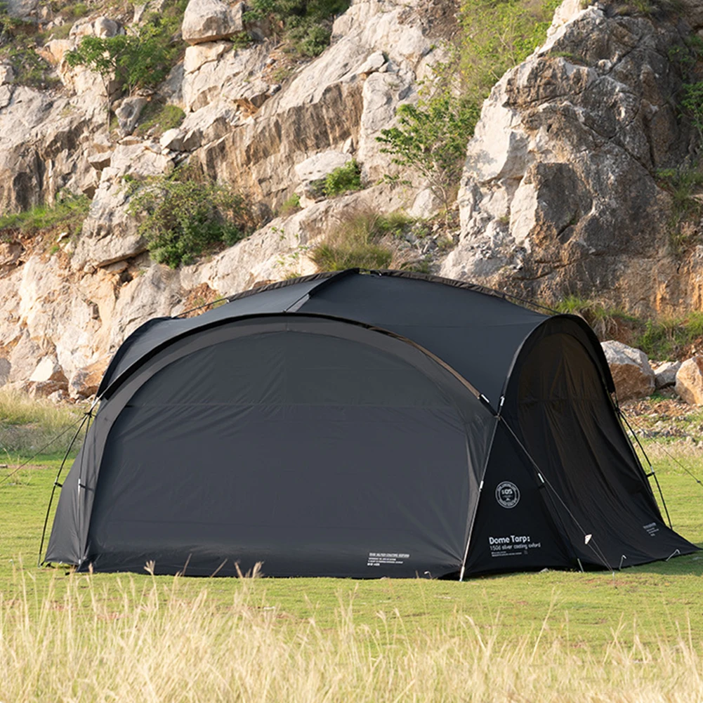 Camping-Dome-Shelter-150D-Oxford-Fabric-Camping-Garden-Awning-PU3000MM ...