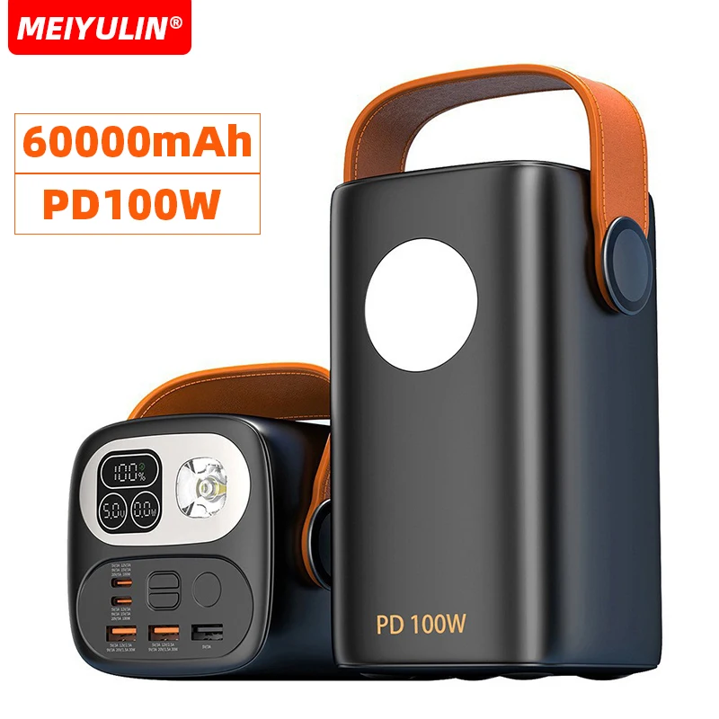 60000mAh-Portable-Power-Bank-USB-C-PD-100W-Fast-Charging-Large-Capacity ...