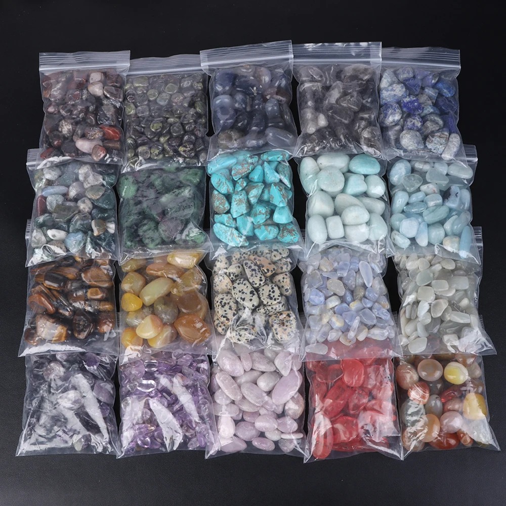 Natural-Amethysts-Aquamarine-Agates-Gravel-Irregular-Shape-Smooth ...