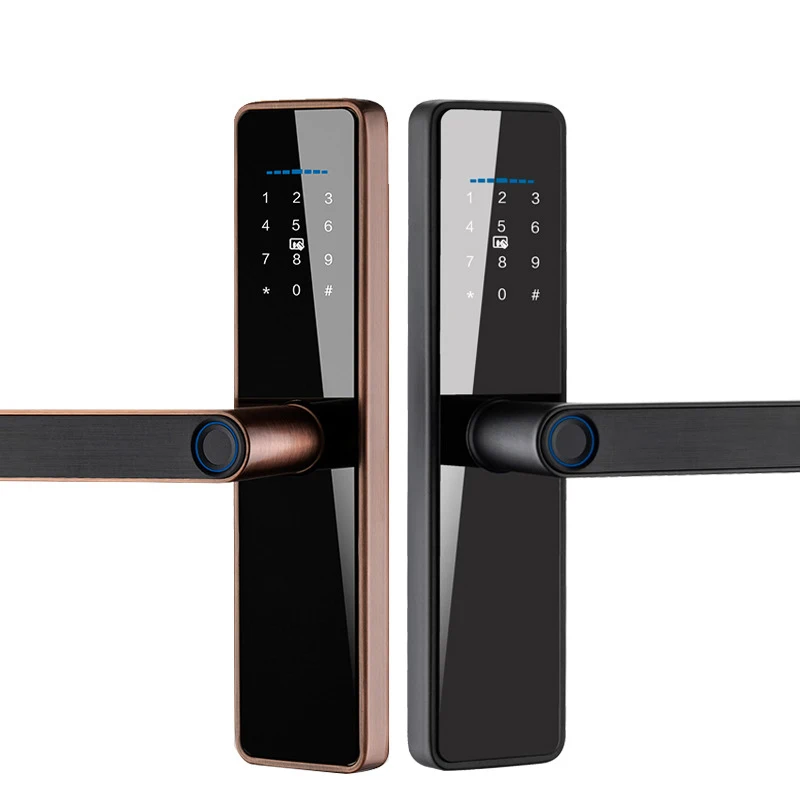 2024-Tuya-Intelligent-Electronic-Key-Security-Code-Password-Biometric-Wifi-Aluminium-Fingerprint ...