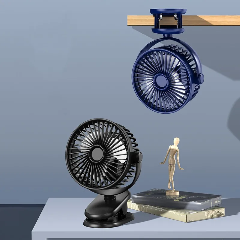 USB-Plug-in-Use-Mini-Clipped-Fan-360-Rotation-2-speed-Wind-Desktop ...