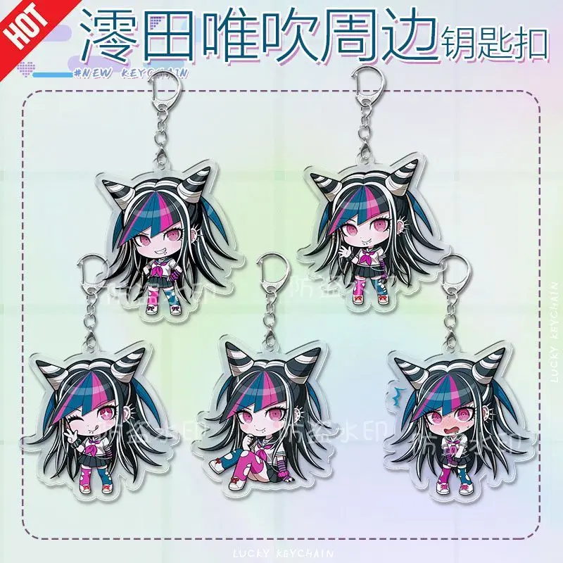 Mioda Ibuki Anime KeyChain ‌Danganronpa Trigger Happ Men Key Chain for ...