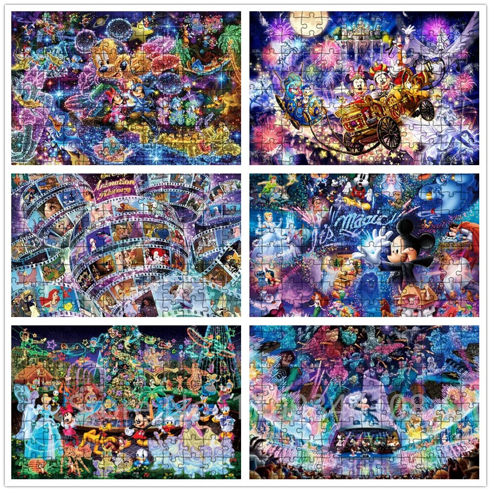 1000-Pieces-Puzzle-Disney-Mickey-Mouse-Donald-Duck-Jigsaw-Puzzle-for ...