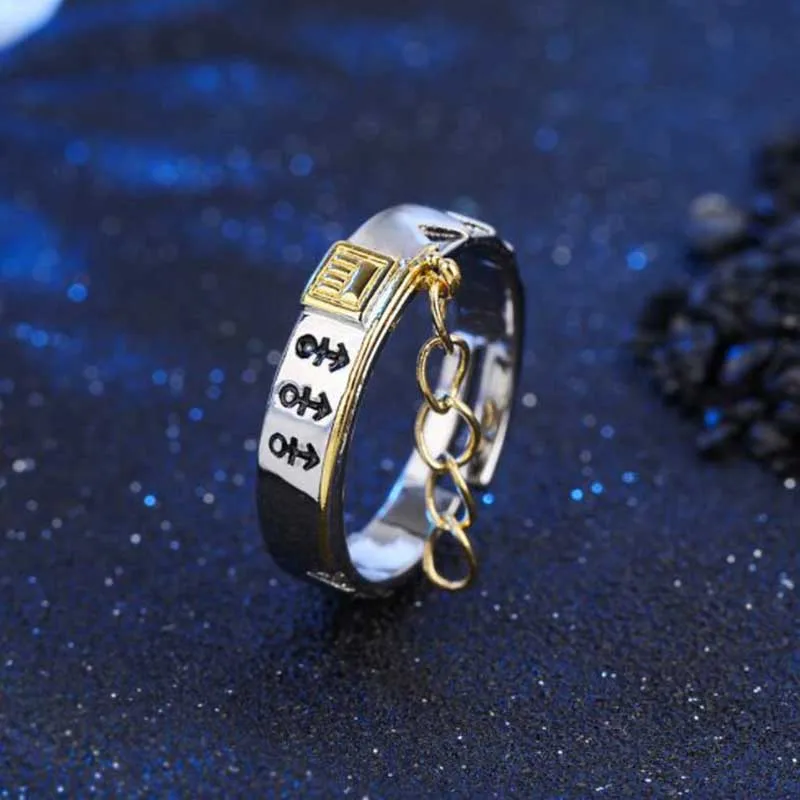 Hot Metal Kujo Jotaro Cosplay Prop Rings Creative Anime JoJo's Bizarre ...