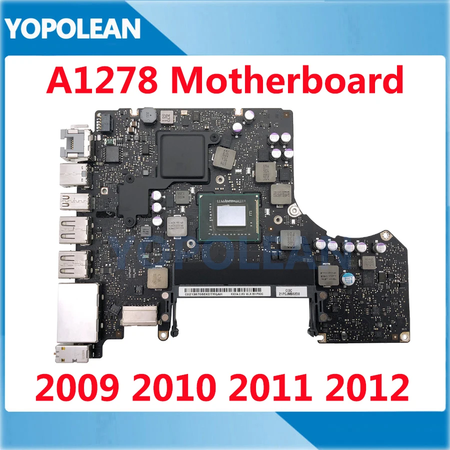A1278 Motherboard For Macbook Pro 13" A1278 Logic Board 2008 2009 2010 ...