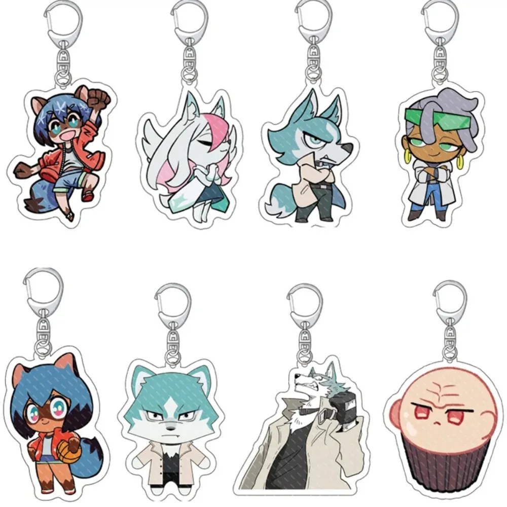 Anime BRAND NEW ANIMAL Animal Keychain Cartoon Kawaii BNA Shirou Ogami ...
