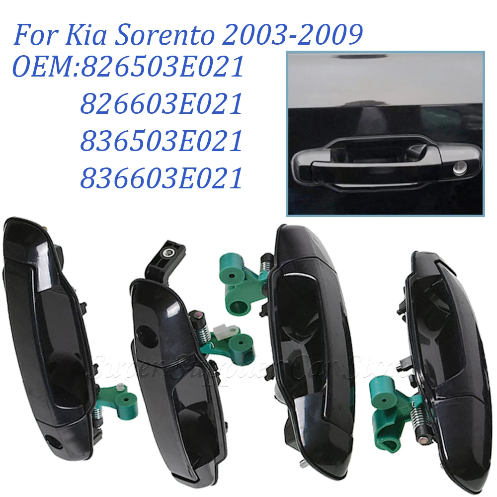 826603E021-836503E021-ABS-Exterior-Door-Handle-Front-Rear-Left-Right ...