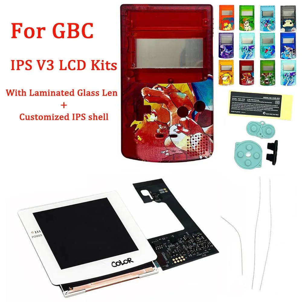 White-IPS-Pre-Laminated-LCD-Screen-Kits-with-Variable-Light-Logo-for ...