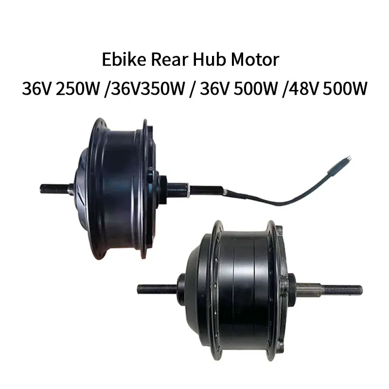 Electirc Bike Hub Motor 36v 250w 350w 48v 500w High Speed Brushless ...