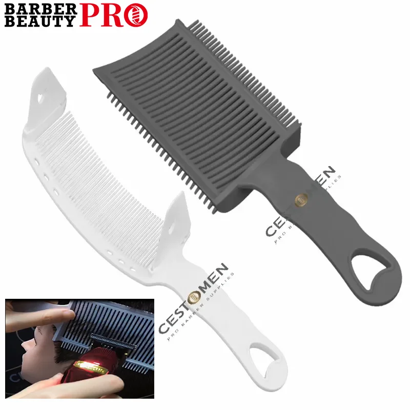 NEW-Professional-Barber-Hair-Cutting-Curved-Positioning-Comb-Adjustable ...