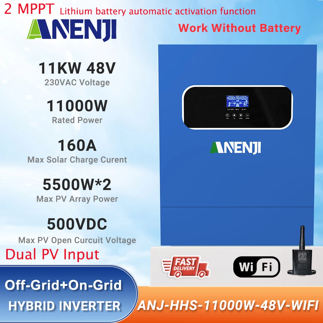 11KW-Hybrid-Solar-Inverter-48V-230VAC-Photovoltaic-Inverter-Off-Grid ...